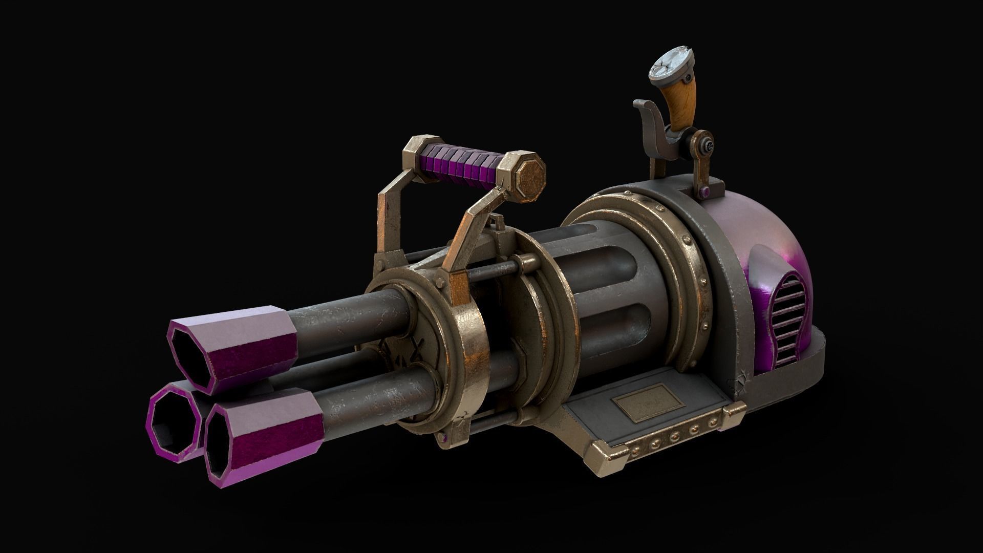 ARCANE - JINX MINIGUN - Cosplay - League of legends 3D model | CGTrader