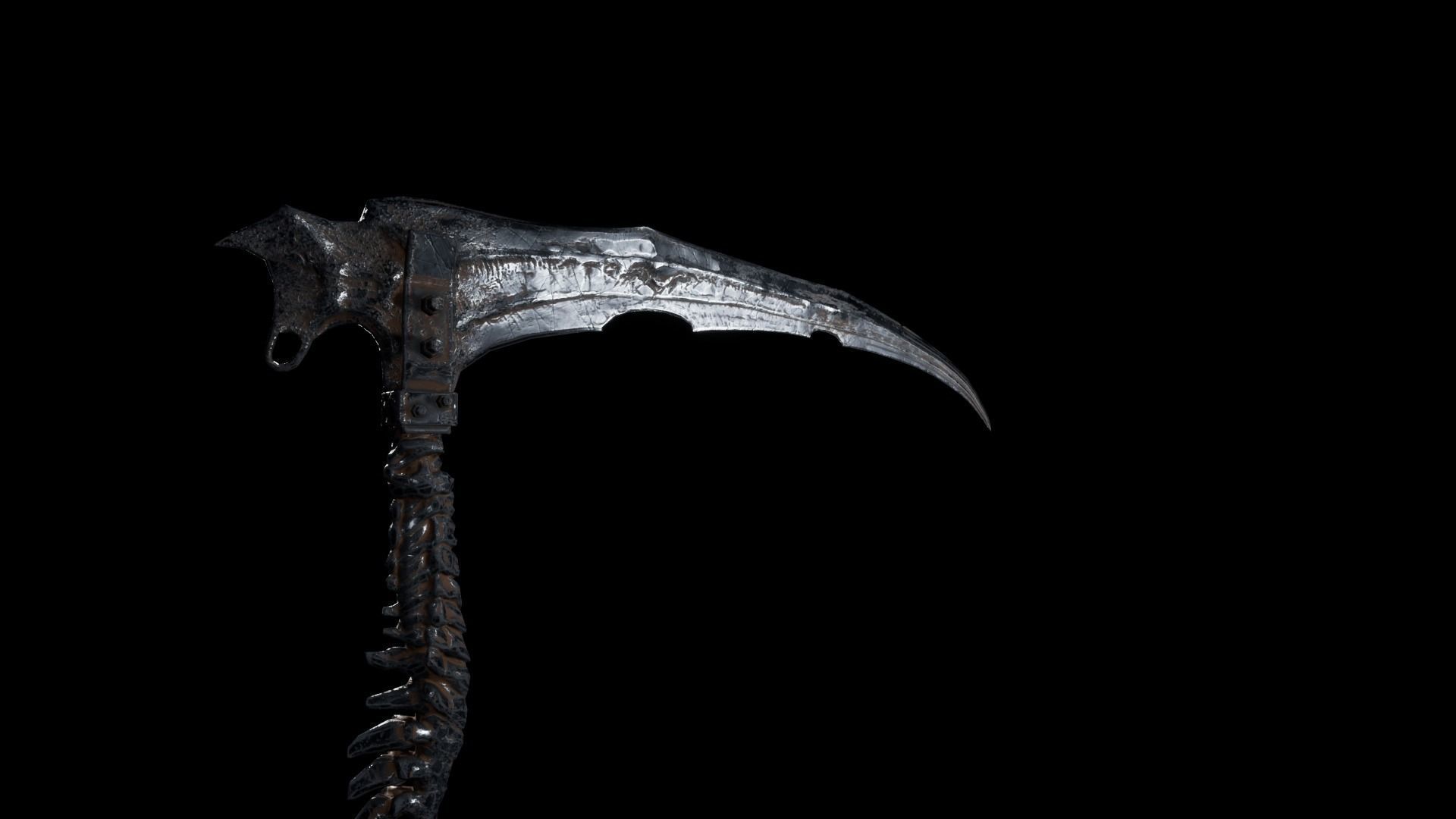 3D model Death Reaper Scythe - PBR VR / AR / low-poly | CGTrader