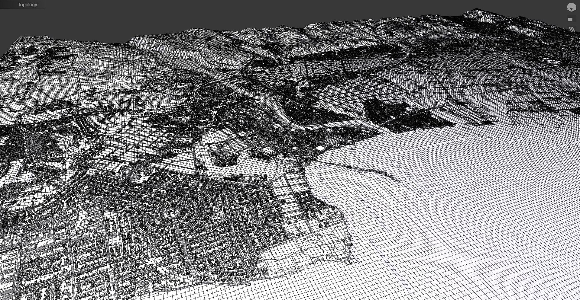 Cityscape Santa Cruz California USA 3D model | CGTrader