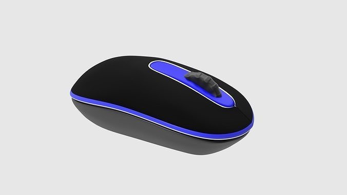 Wireless Mouse 3D model | CGTrader