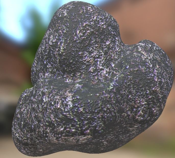 Rock - 3m dimension PBR free 3D model | CGTrader