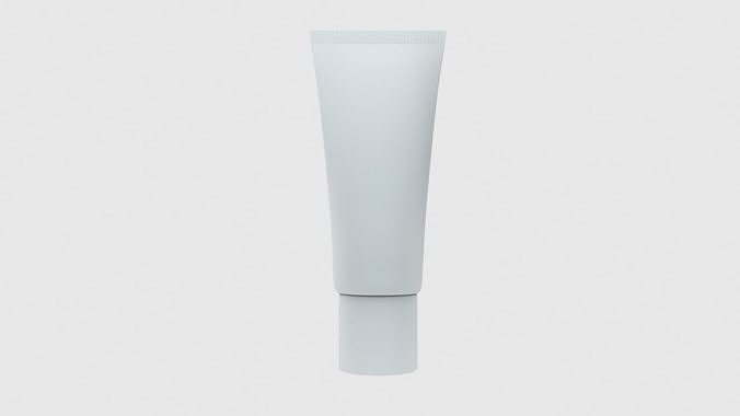 Cosmetic cream packaging 3D model | CGTrader