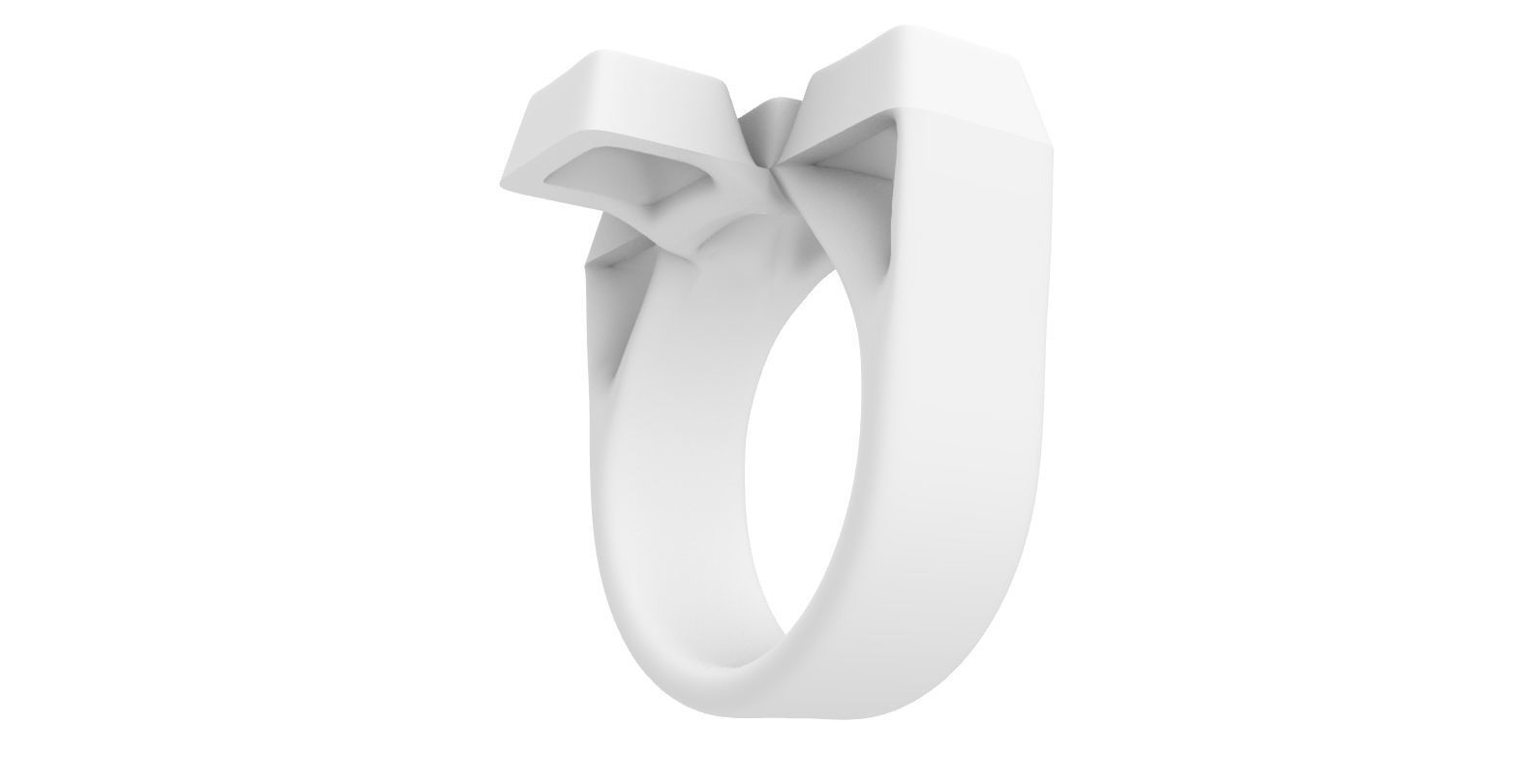 Keyboard ring WASD 3D model 3D printable | CGTrader