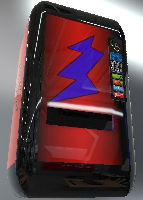 Vending machine - modern PBR 3D model | CGTrader