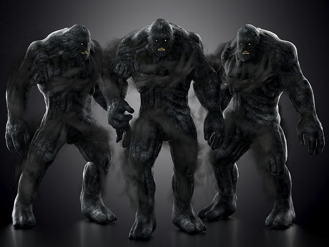 3D model Monster from Hellbound VR / AR / low-poly rigged | CGTrader