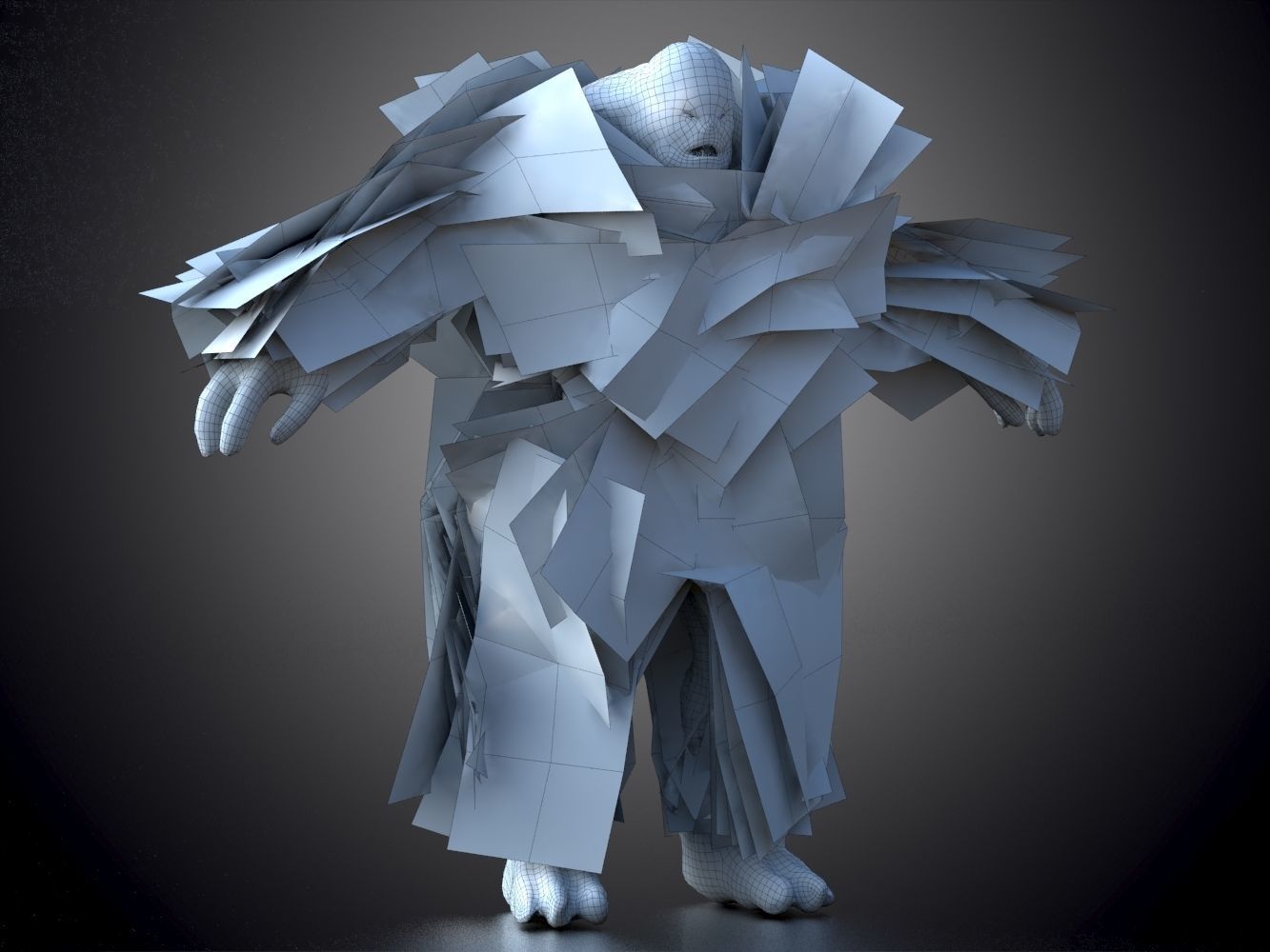 3D model Monster from Hellbound VR / AR / low-poly rigged | CGTrader