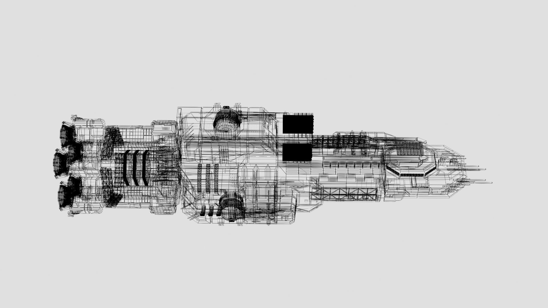Expanse UNN Nathan Hale Leonidas-Class Battleship 3D model 3D printable ...
