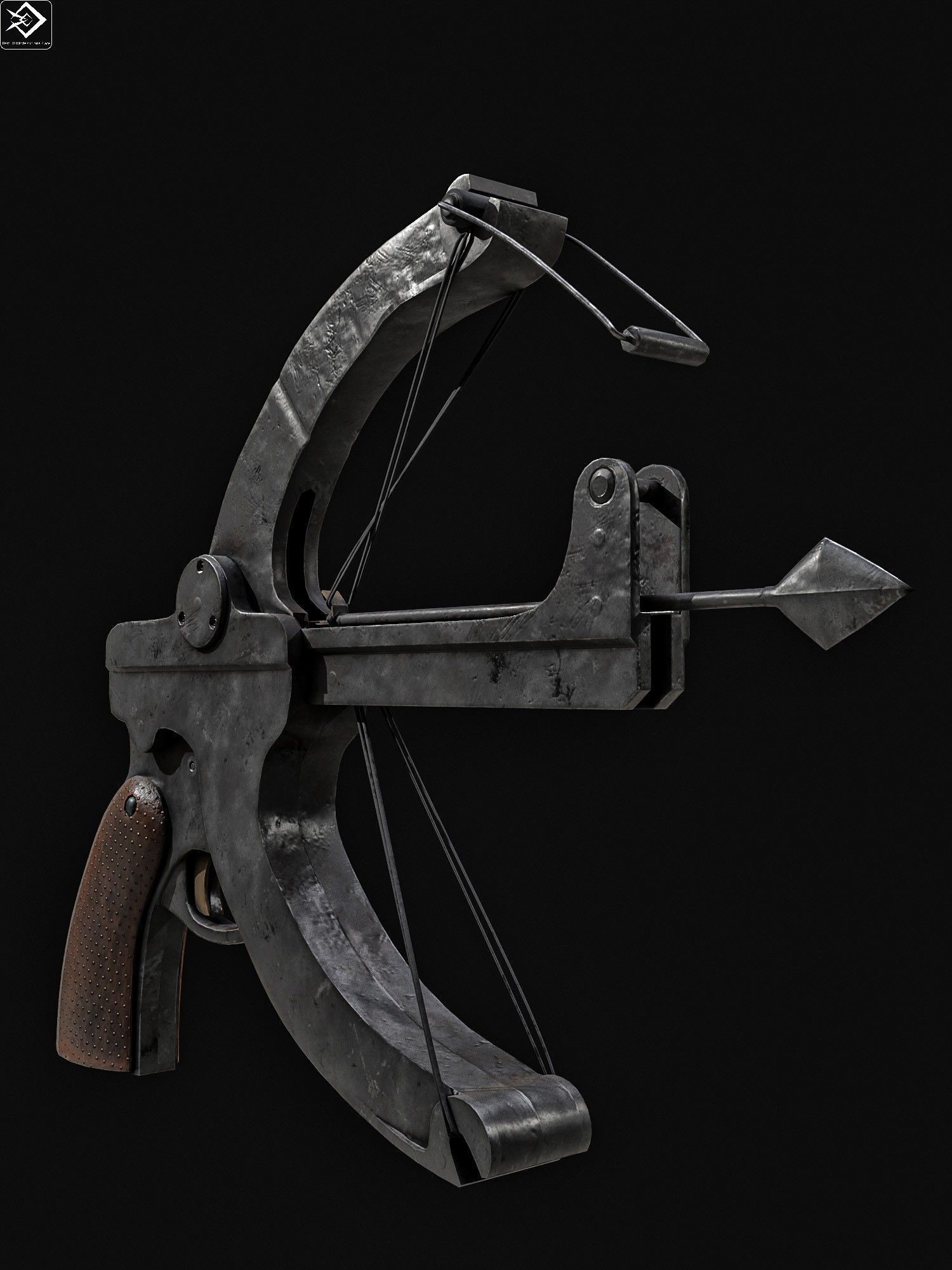 3D model Little Joe crossbow WW2 VR / AR / low-poly | CGTrader
