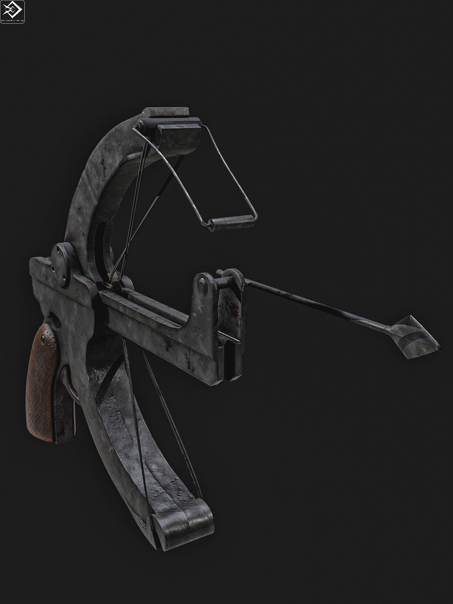 3D model Little Joe crossbow WW2 VR / AR / low-poly | CGTrader