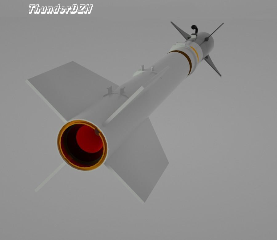 3D model AIM-9 Sidewinder Textured VR / AR / low-poly | CGTrader