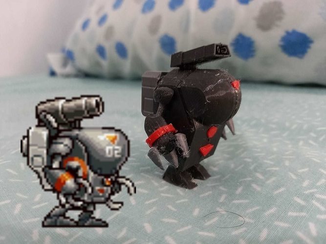 Slug armor from metal slug 7 3D model 3D printable | CGTrader