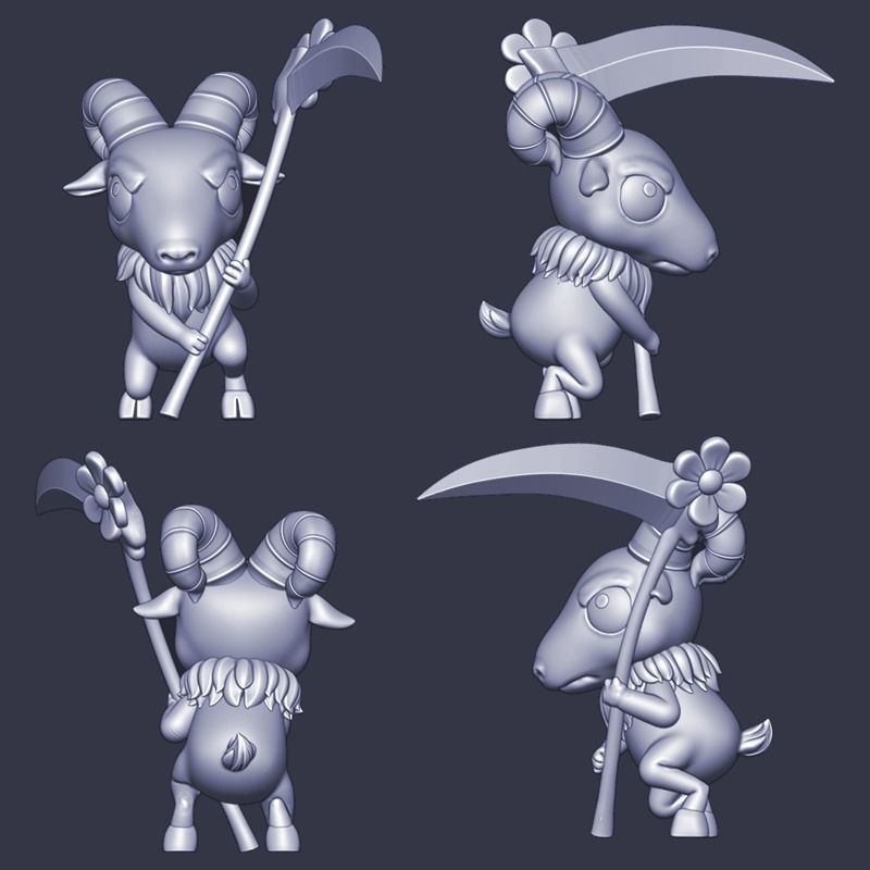 Baphomet Jr from Ragnarok Online Toy 3D model 3D printable | CGTrader
