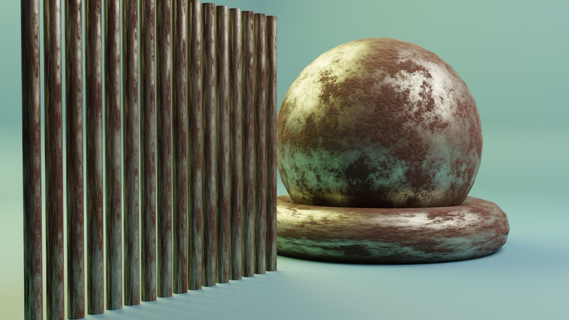 Procedural Rust free 3D model | CGTrader