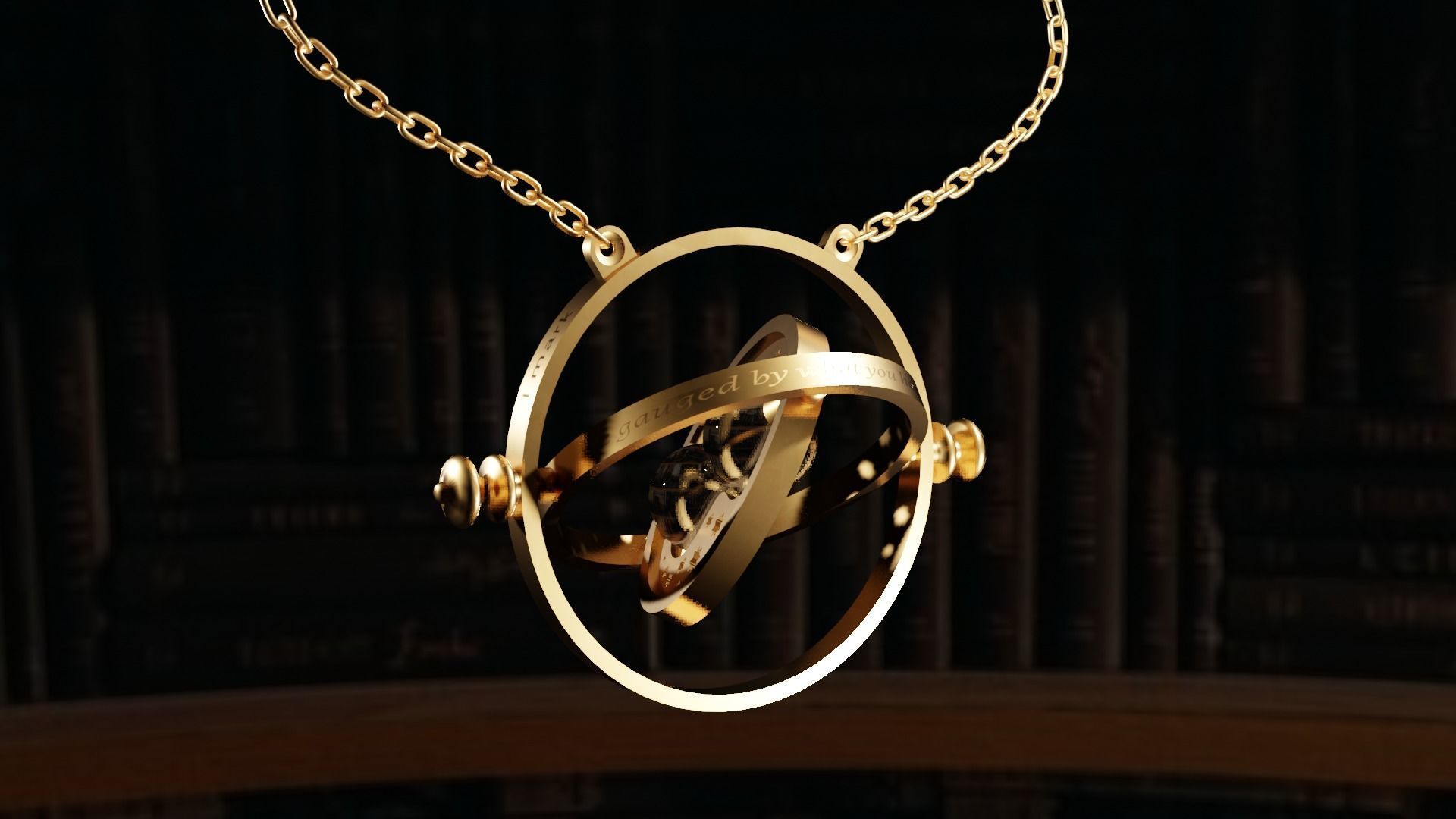 Time-Turner 3D model animated | CGTrader