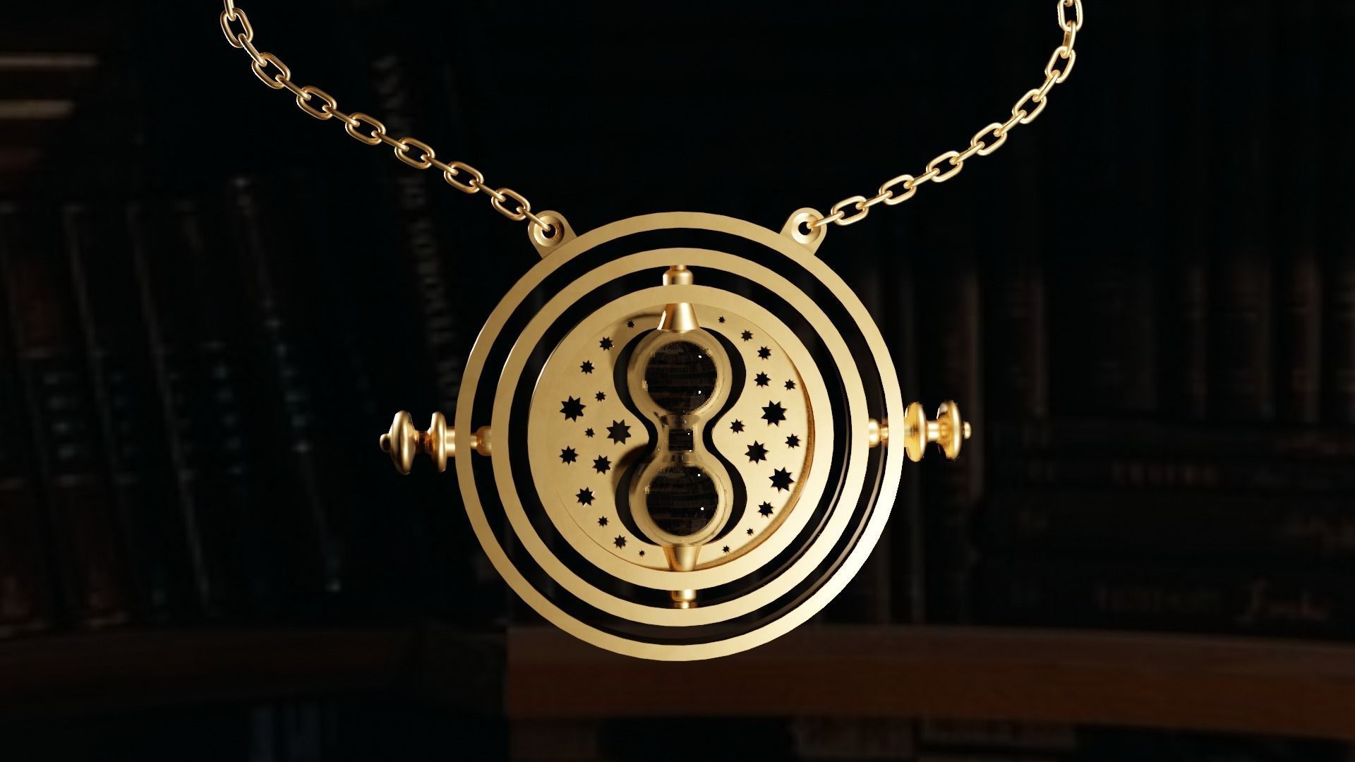 Time-Turner 3D model animated | CGTrader