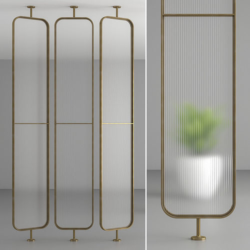 Decorative partition 3D model | CGTrader
