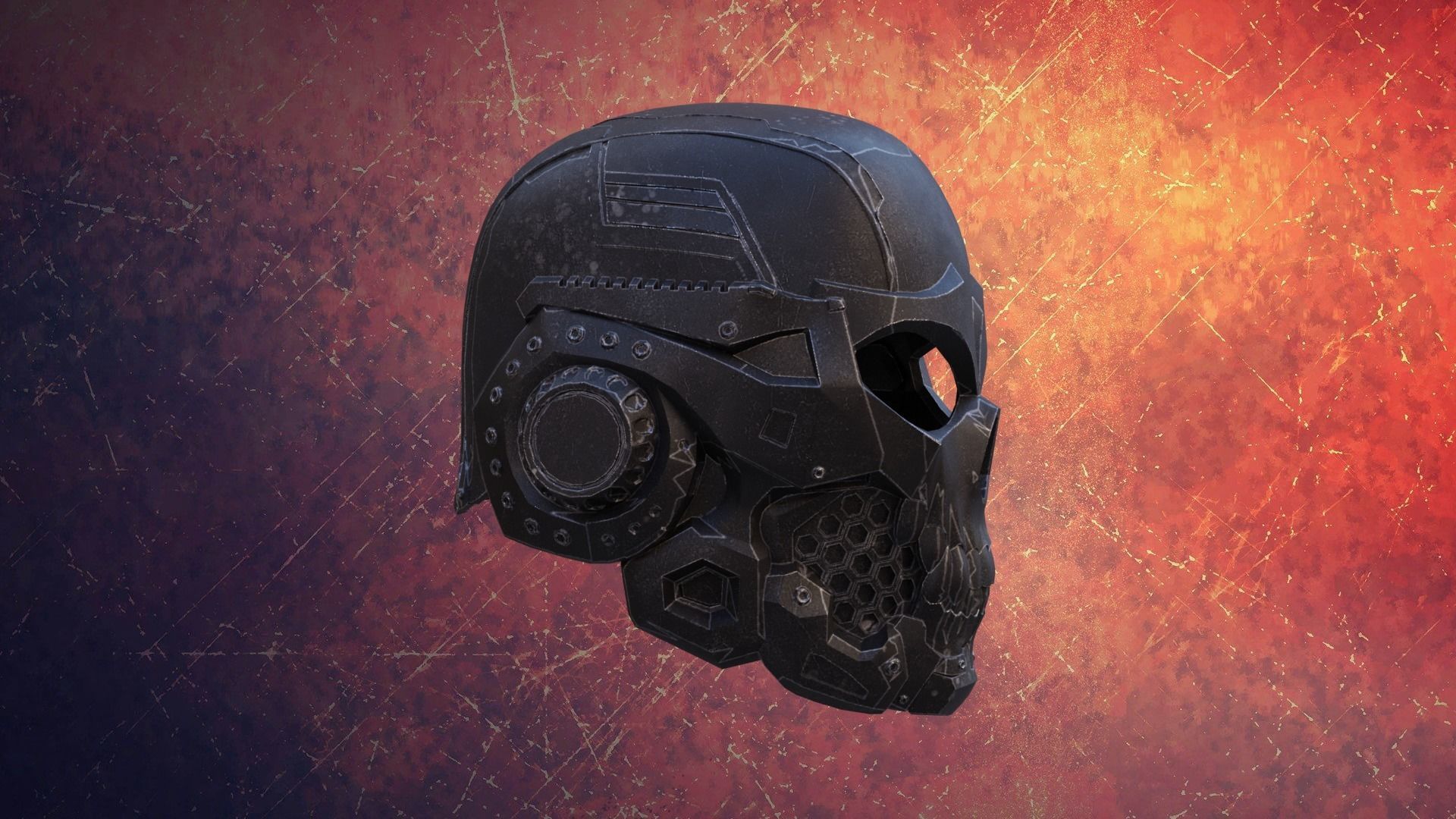 hydra helmet printable airsoft paintball sci-fi 3D model 3D printable ...