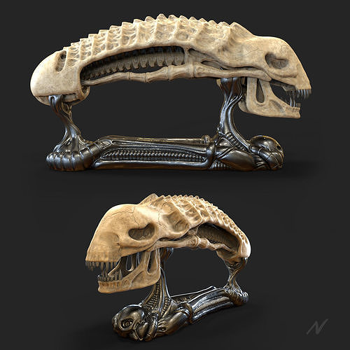 Xenomorph Skeleton