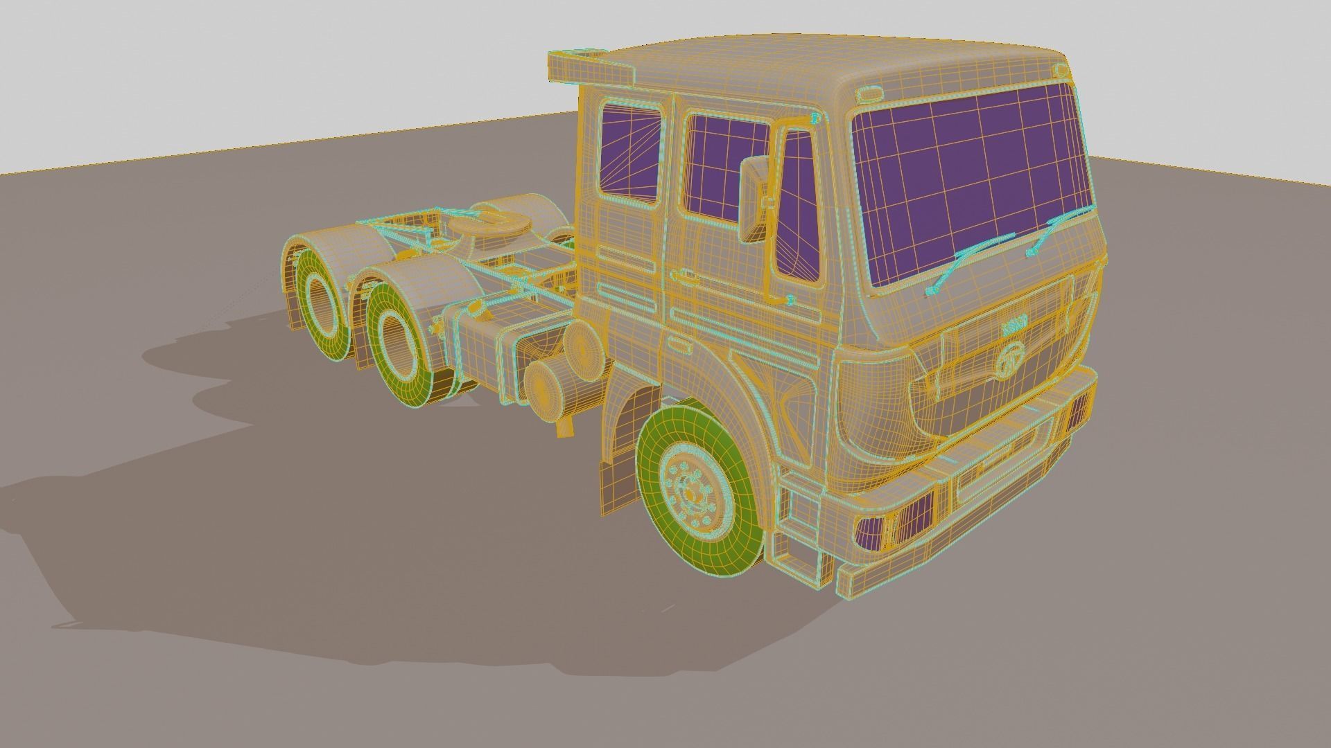 TATA SIGNA 4923 3D model | CGTrader