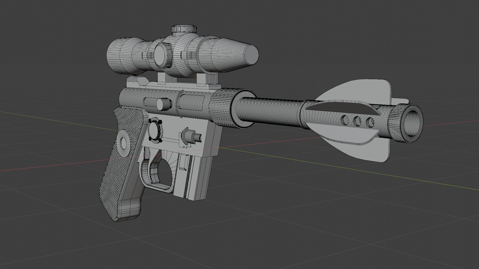 DL-21 A star wars gun 3D model | CGTrader
