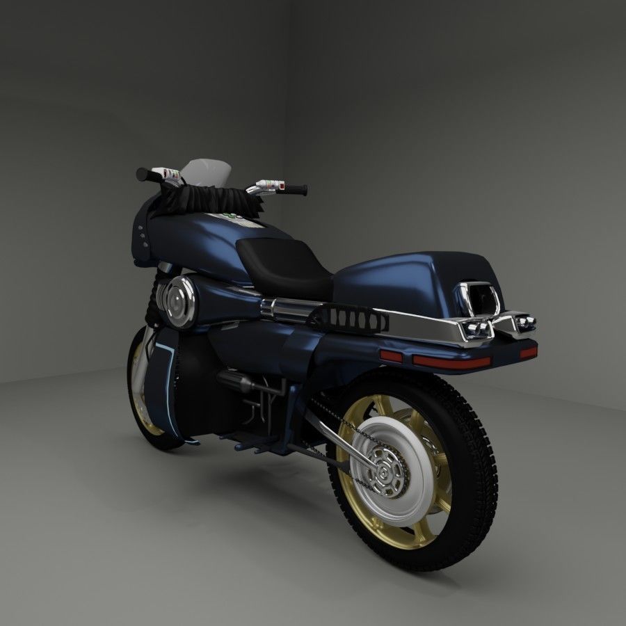 Street Hawk 3D model rigged | CGTrader