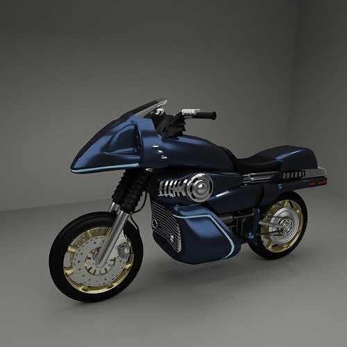 Street Hawk 3D model rigged | CGTrader