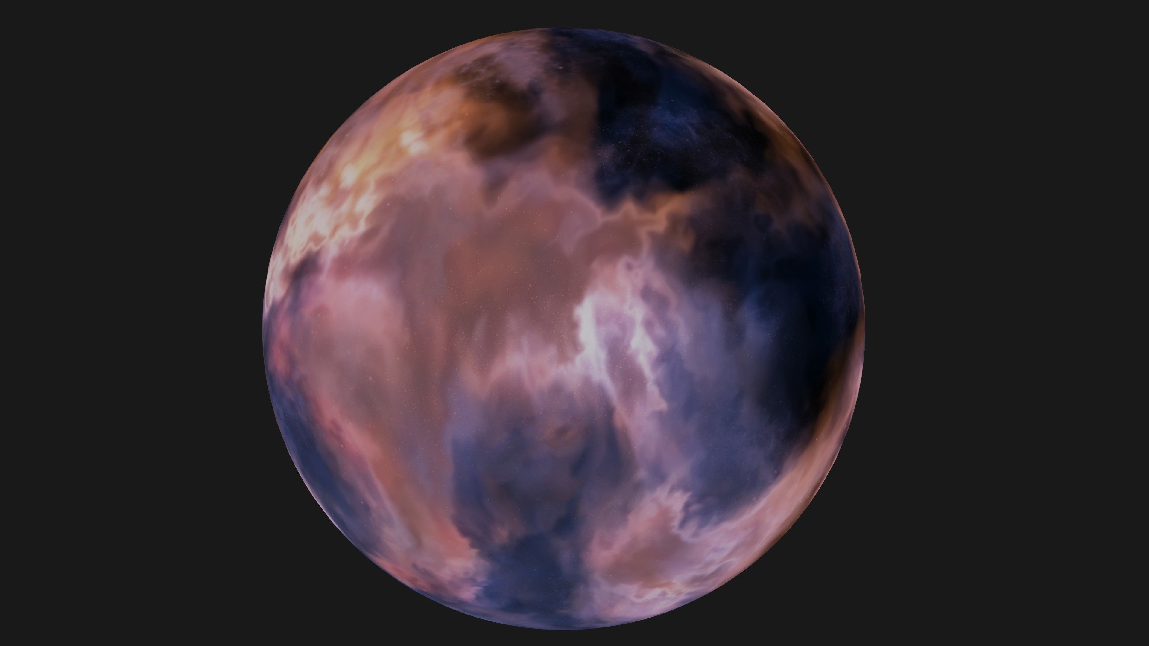 3D model VR 360 extreme space environment - HDRI Panoramic Sky v20 VR ...