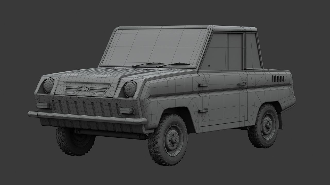 SMZ S-3D 3D model | CGTrader