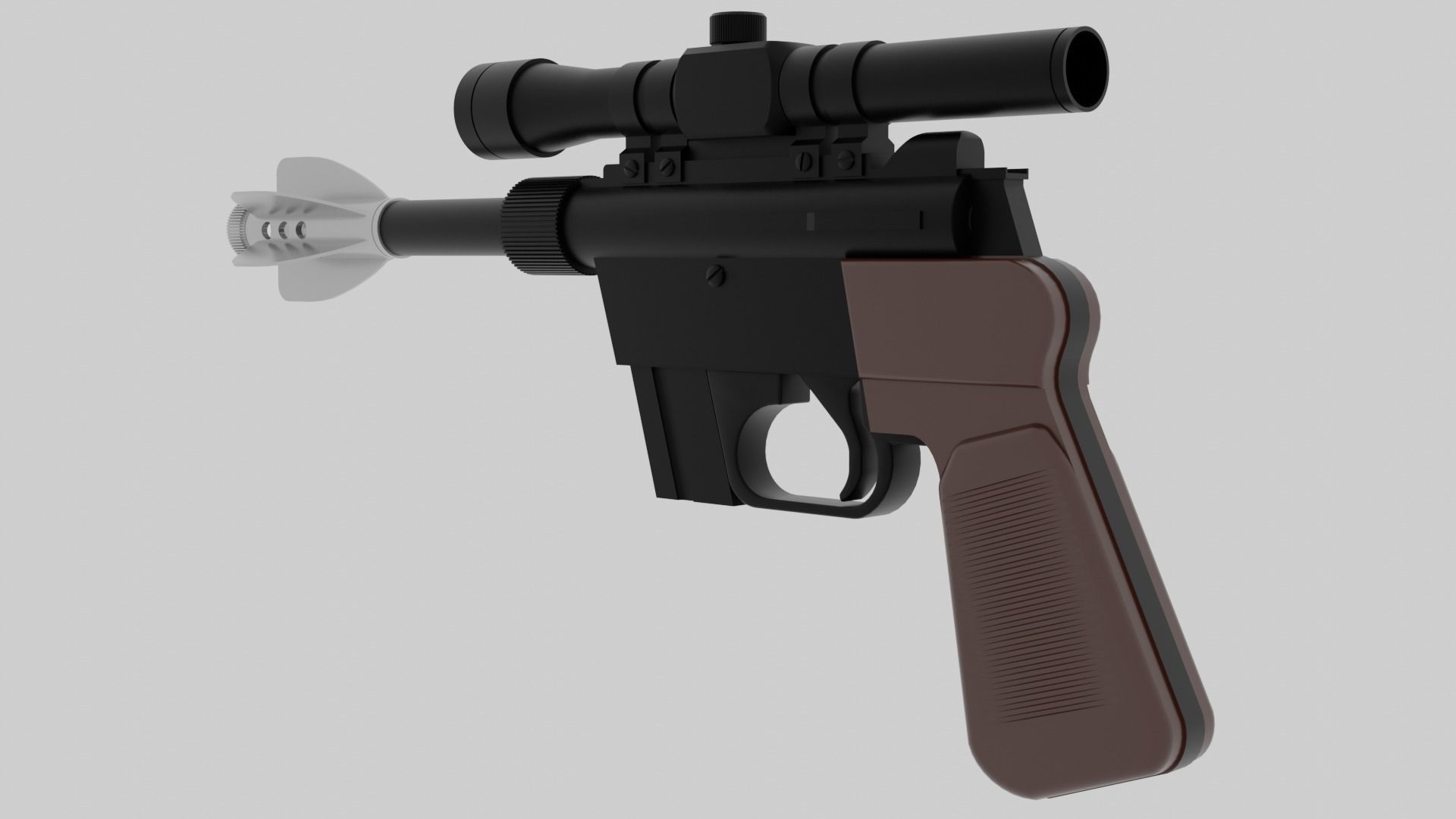 DL-21 B star wars gun 3D model | CGTrader