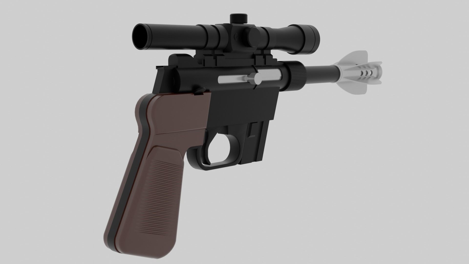 DL-21 B star wars gun 3D model | CGTrader