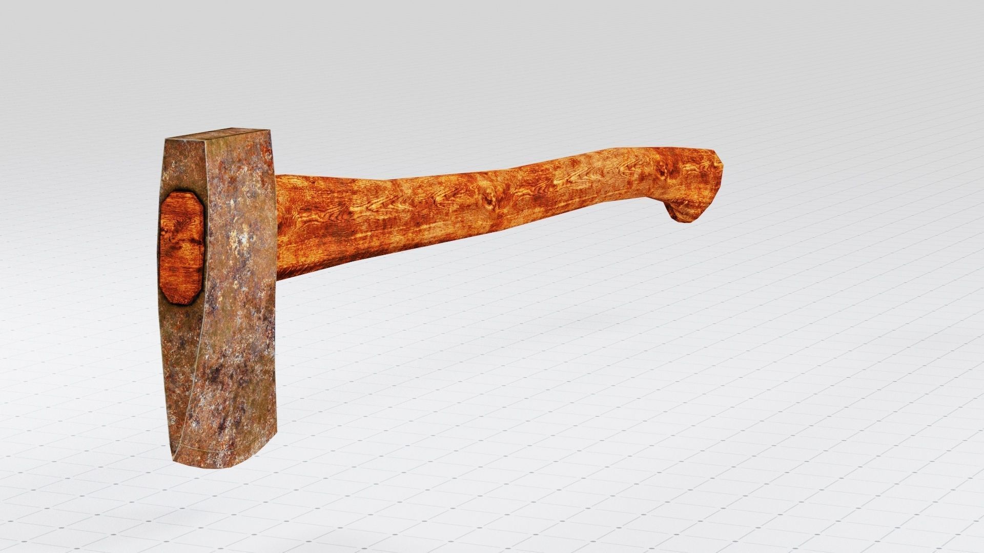 3D model Reality Rust Metal Smart Material - Axe Model - Pbr 8k Texture ...