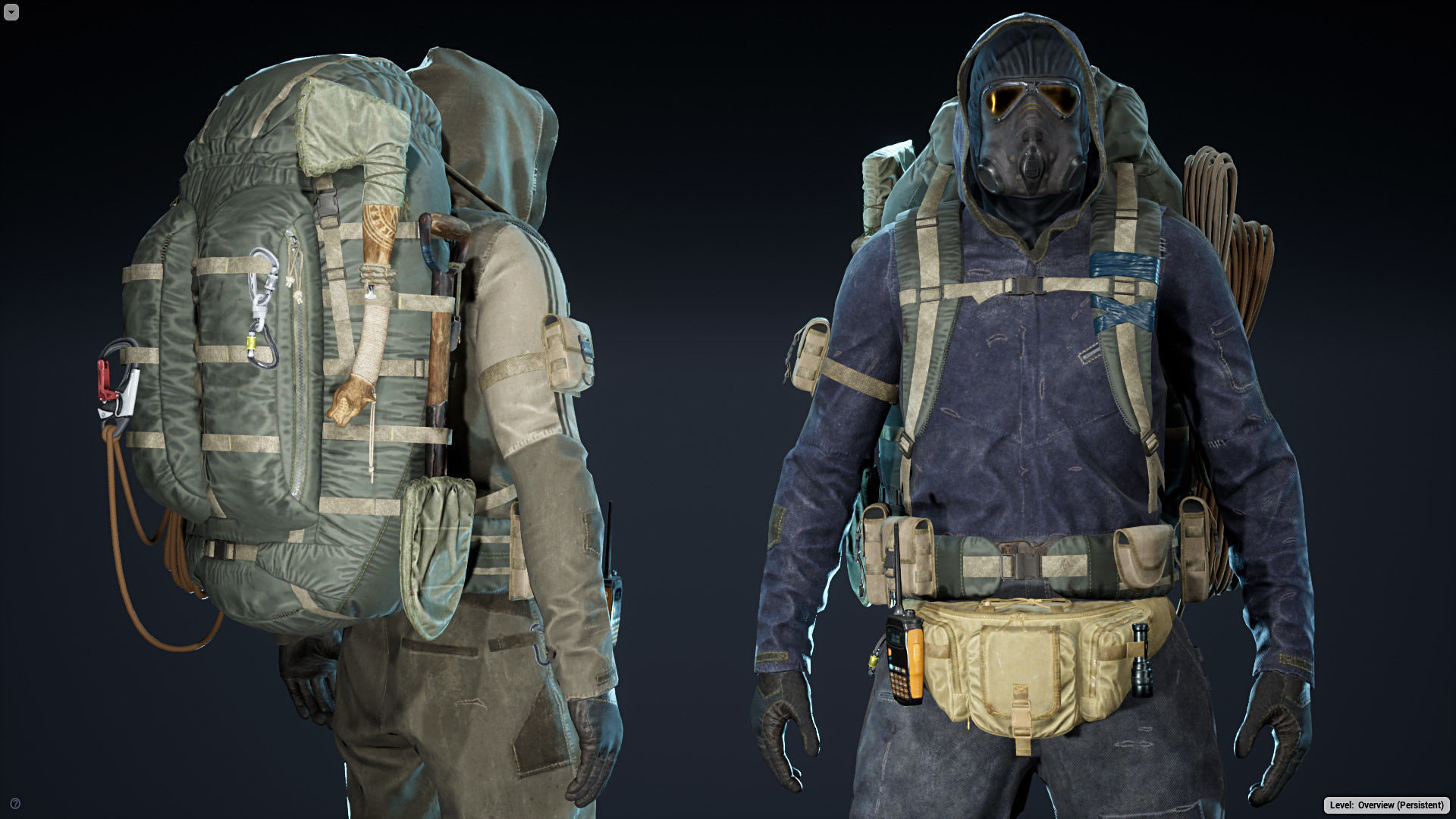 3D model Post Apocalyptic Survivor VR / AR / low-poly | CGTrader