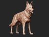 German Shepherd model 3D model 3D printable | CGTrader