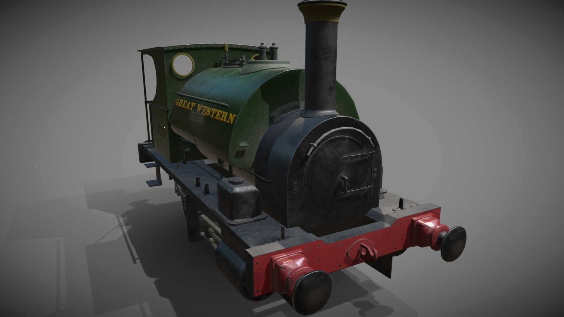 3D model Avonside 0-4-0st TROJAN VR / AR / low-poly | CGTrader