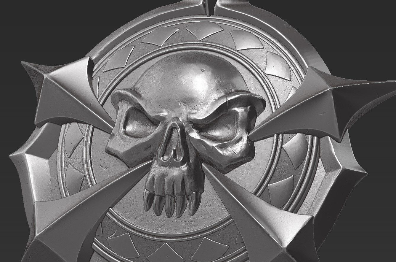 3D model Medallion VR / AR / low-poly | CGTrader