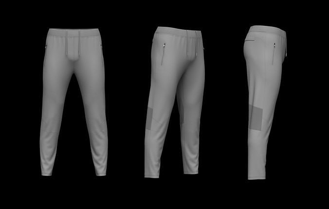 Mens Jogger 3D model | CGTrader