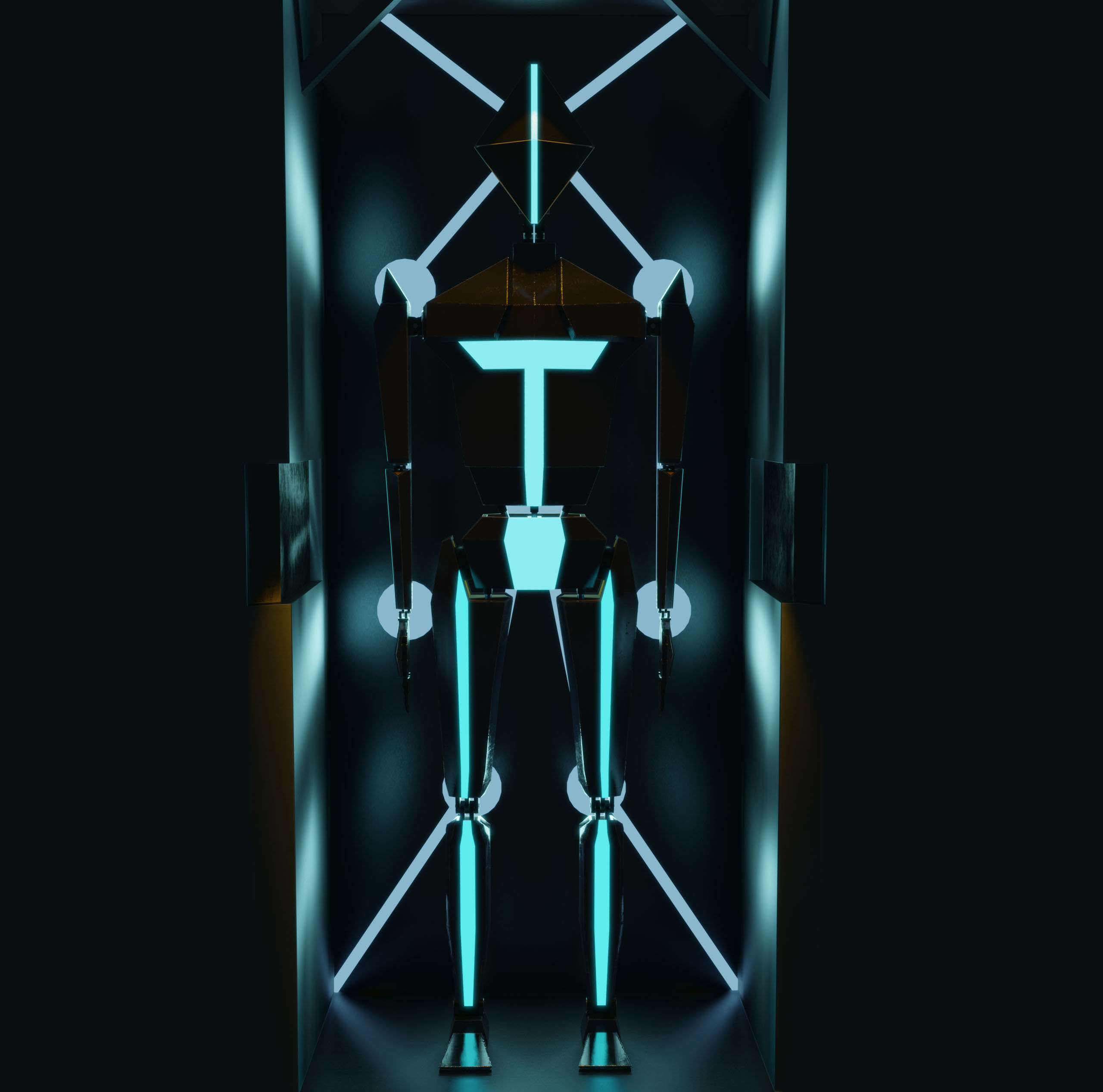 3D model Watcher Bot VR / AR / low-poly | CGTrader