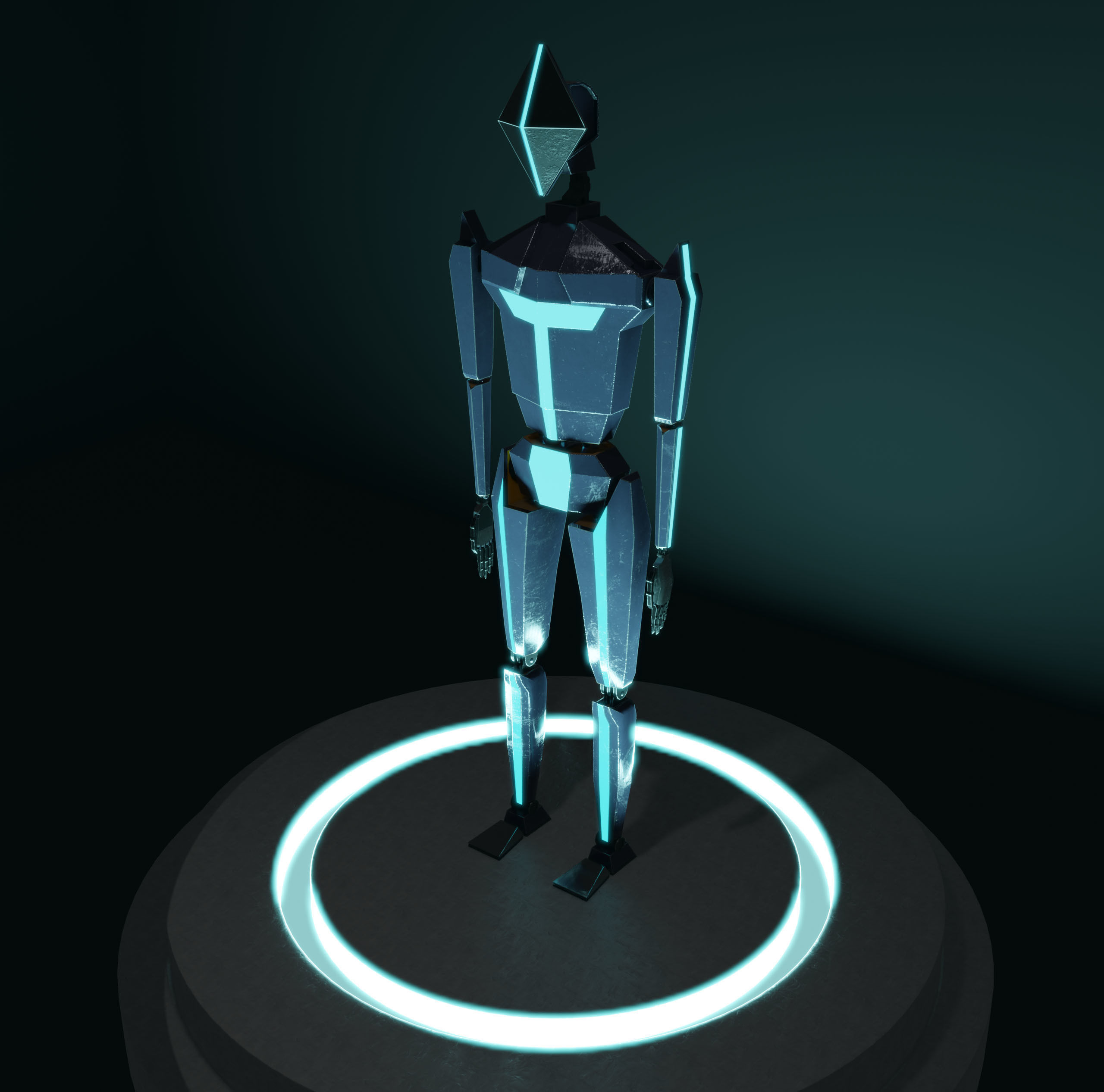 3D model Watcher Bot VR / AR / low-poly | CGTrader