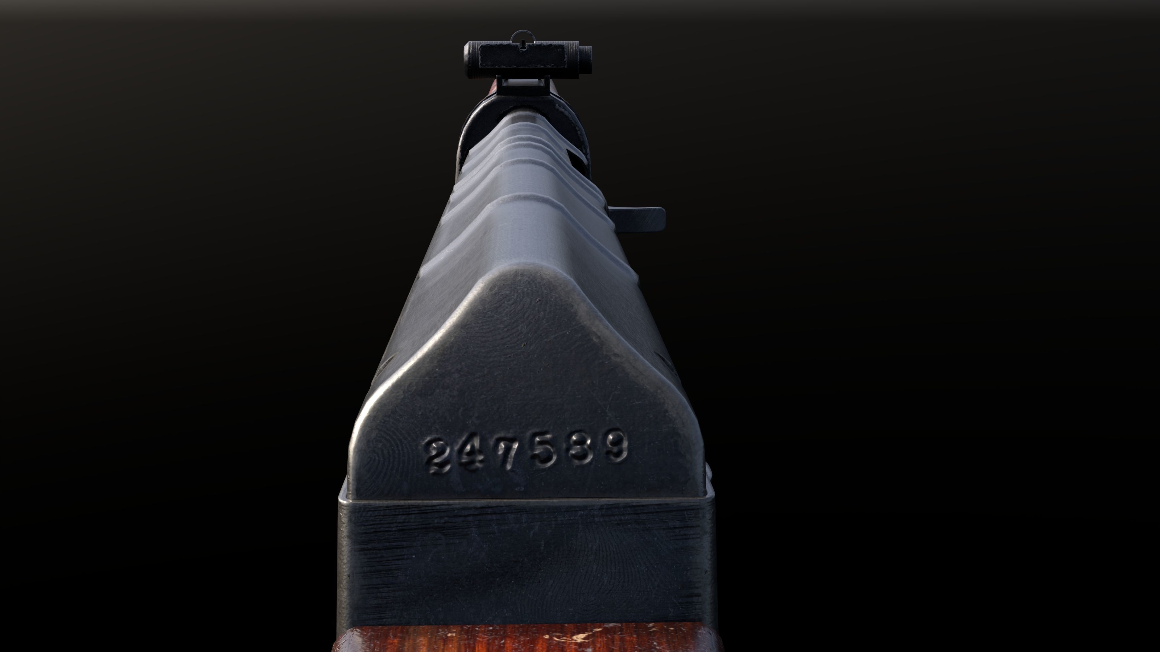 3D model SVD Sniper Rifle Dragunov wich PSO-1 VR / AR / low-poly | CGTrader