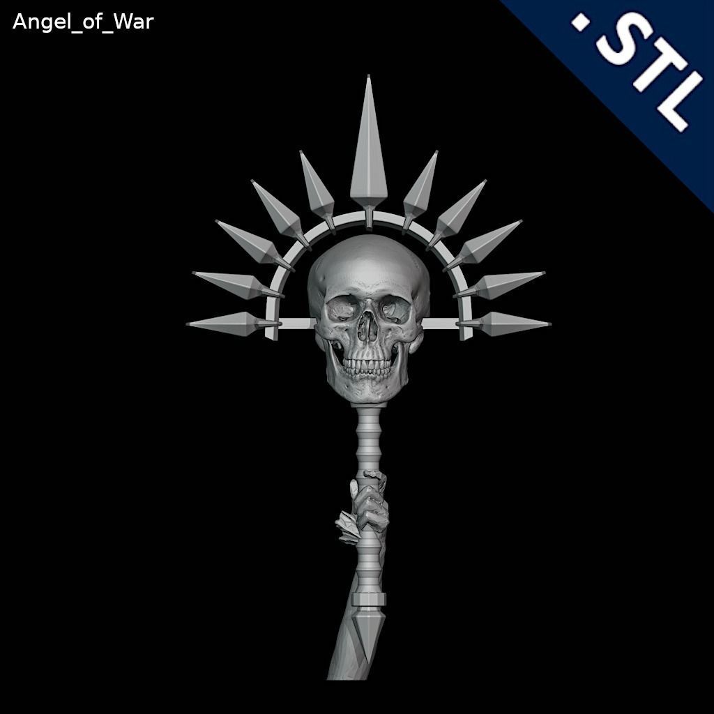 Angel of War - Statue free 3D model 3D printable | CGTrader