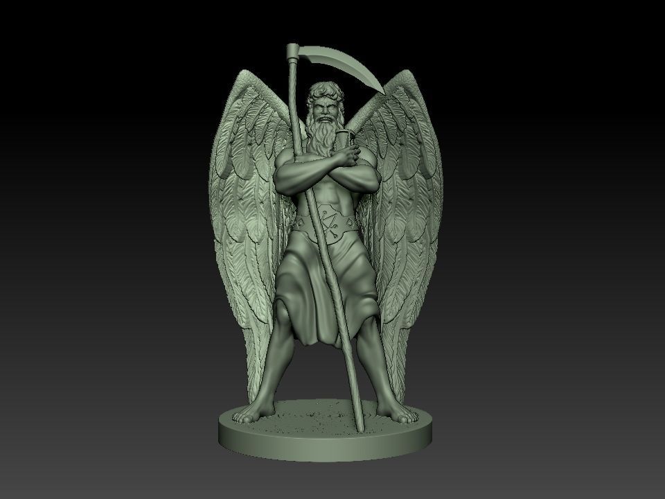 Chronos God of Time 3D model 3D printable | CGTrader