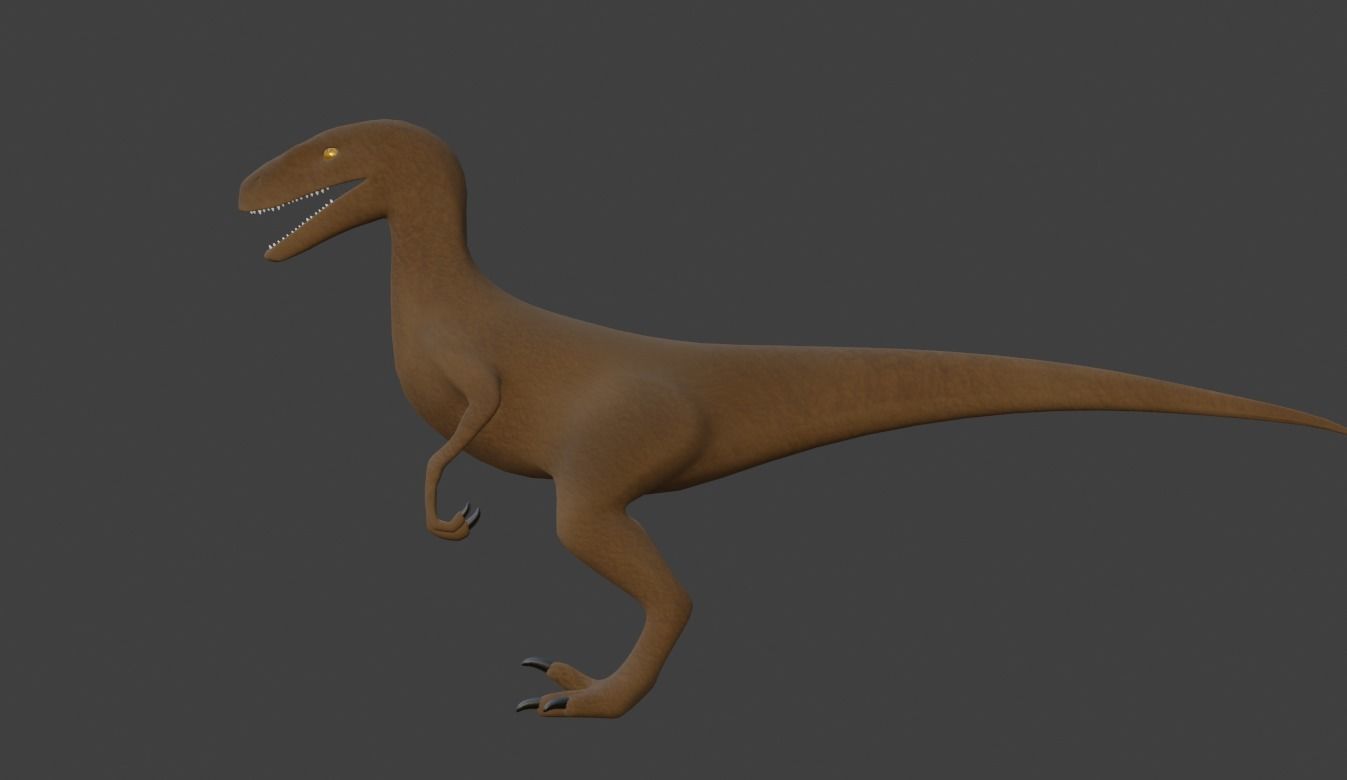 JP Velociraptor By BluRaptorMsv free VR / AR / low-poly 3D model rigged ...