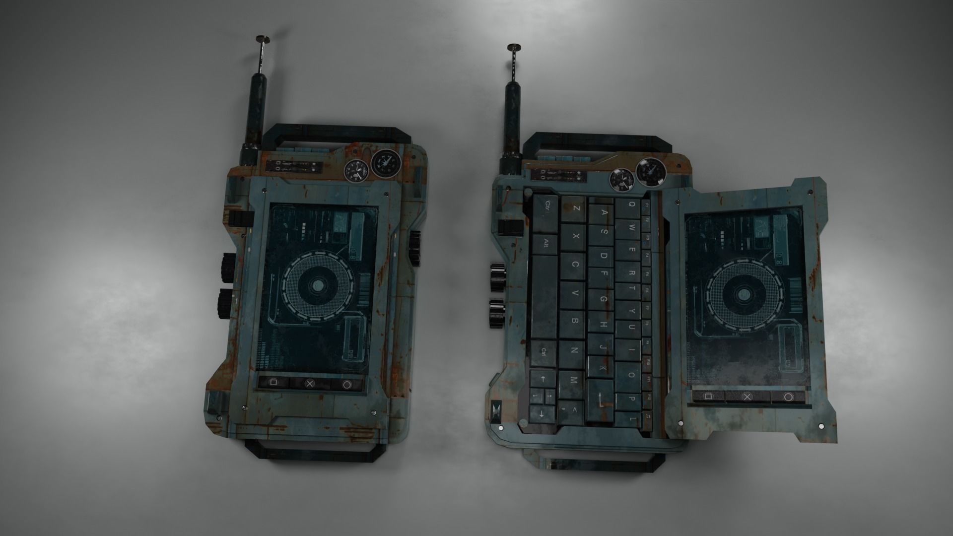 Sci-Fi PDA Computer Device Prop 3D model | CGTrader
