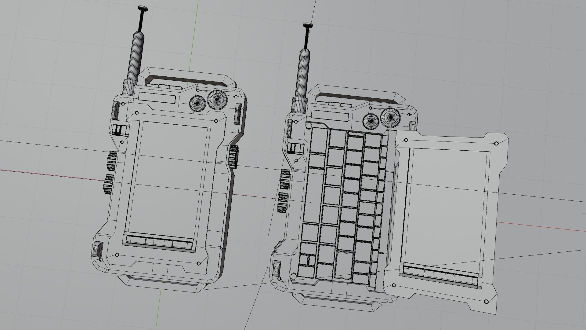 Sci-Fi PDA Computer Device Prop 3D model | CGTrader