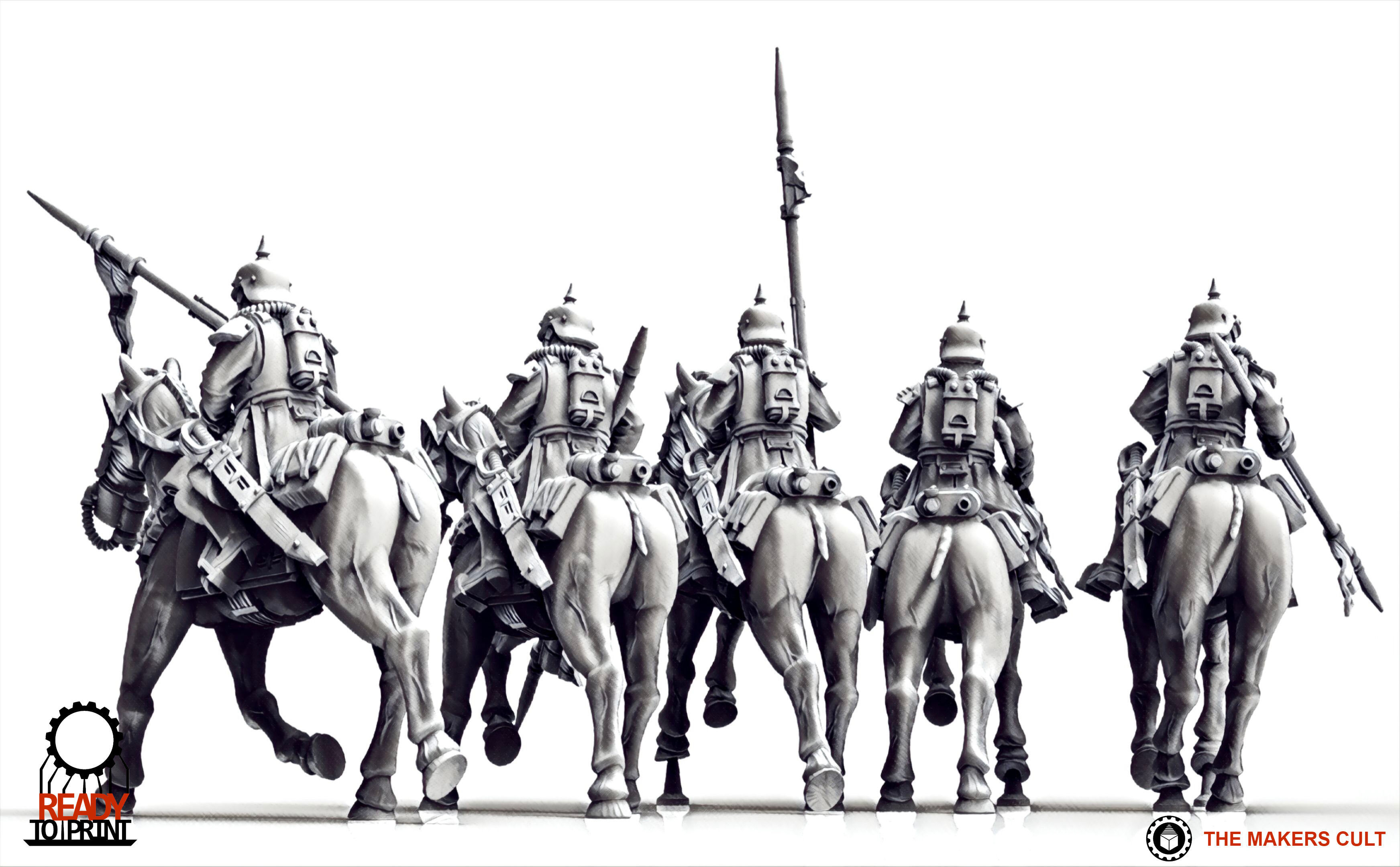 Valour Korps - Cavalry 3D model 3D printable | CGTrader