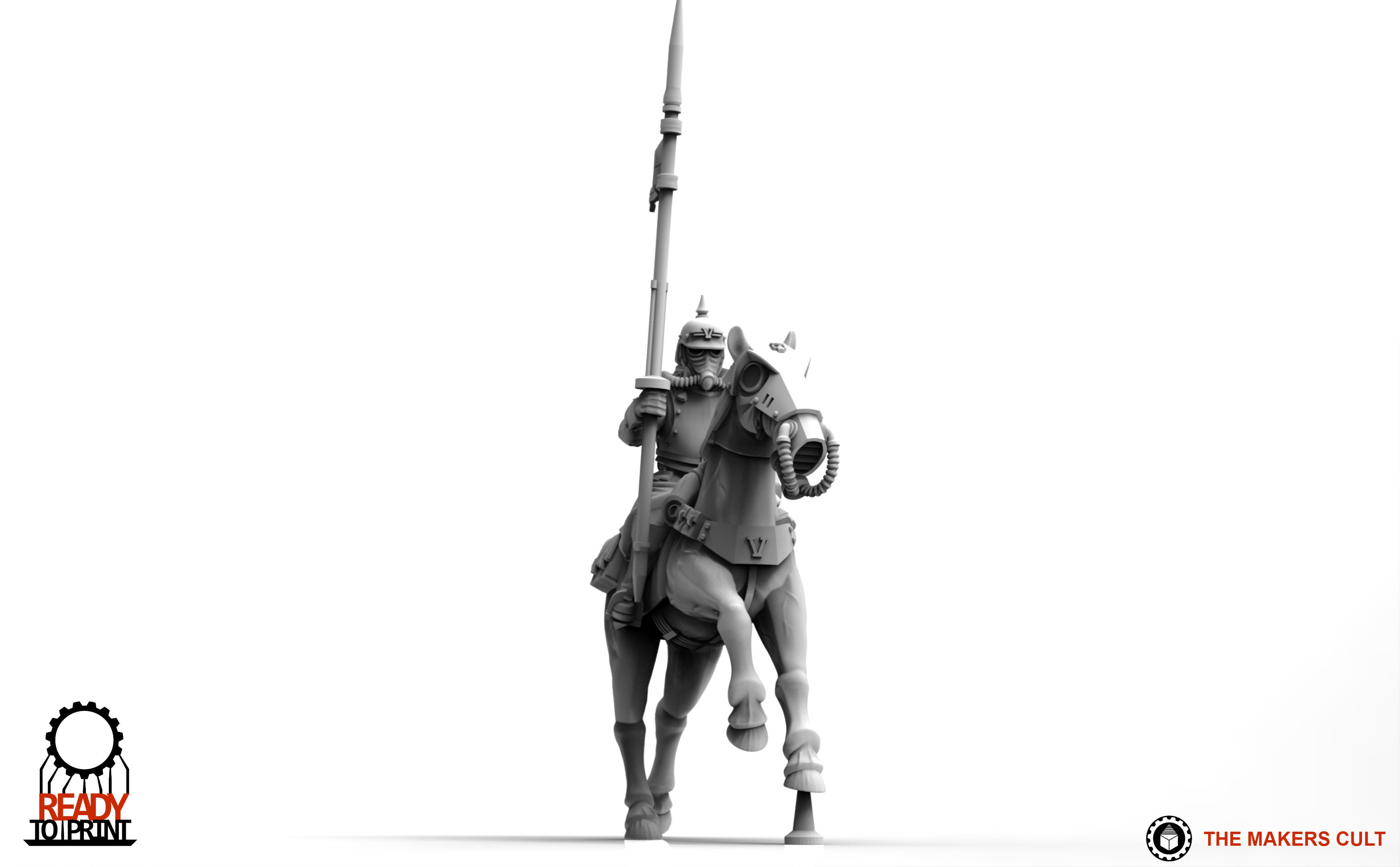 Valour Korps - Cavalry 3D model 3D printable | CGTrader