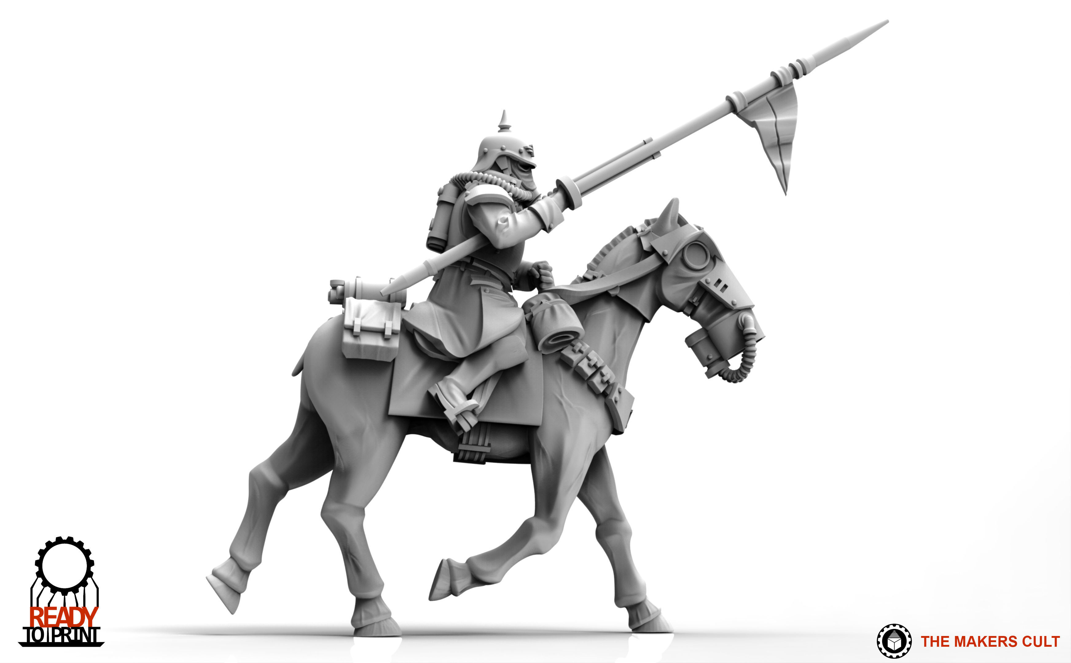 Valour Korps - Cavalry 3D model 3D printable | CGTrader