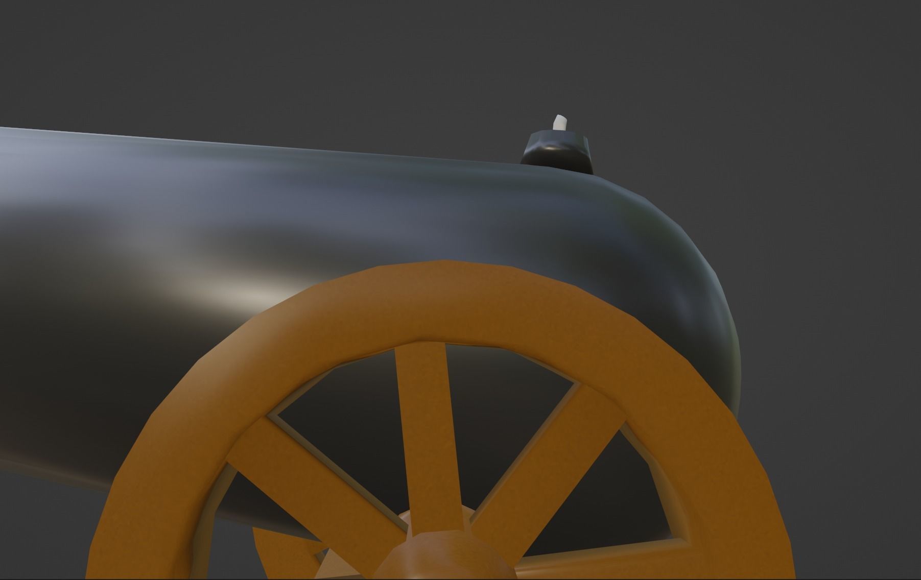 Low Poly Modular Cannon free VR / AR / low-poly 3D model | CGTrader