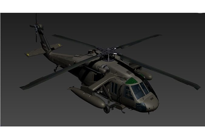black hawk free 3D model | CGTrader