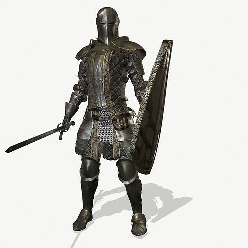 3D model Iron Armor VR / AR / low-poly | CGTrader